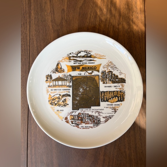 H.H. Tammen | Kitchen | Rare Vintage New Mexico Souvenir Plate Hh ...